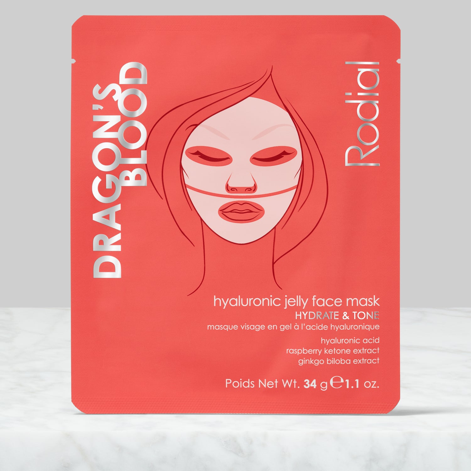 Dragon's Blood Hyaluronic Jelly Face Mask – Rodial